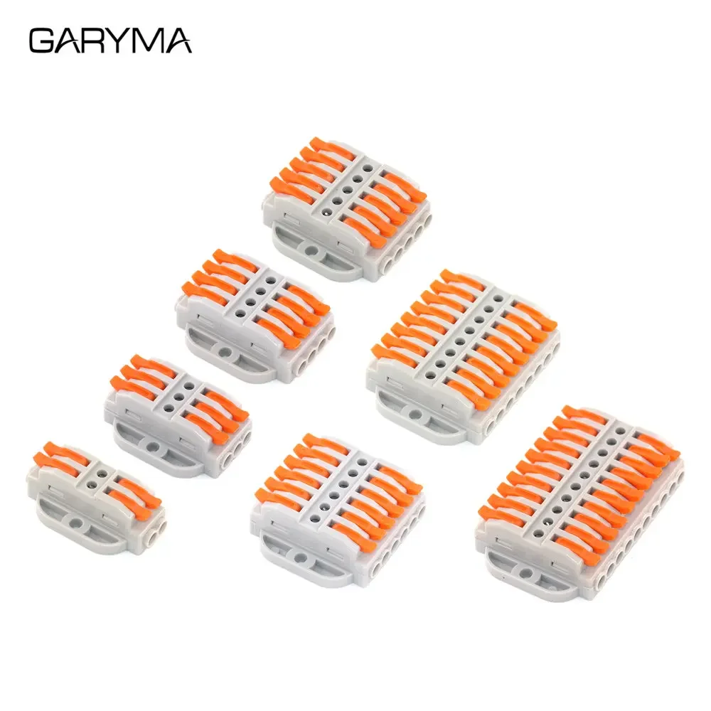 2-10 Pins Fast Universal Compact Conductor Wire Connector Docking Cable ...