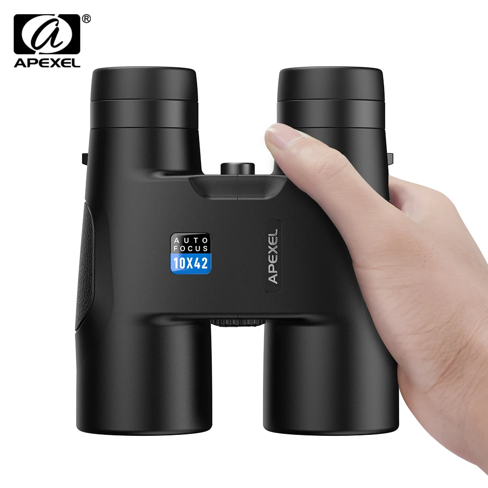 Apexel Hd Roof Binoculars 10x42 Zoom Fixed Focus Telescope Professional ...