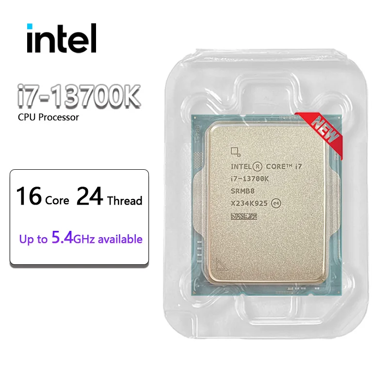 Intel Core i7 13700K i7 13700K 3.4 GHz 16 rdzeniowy 24 gwinowy procesor ...