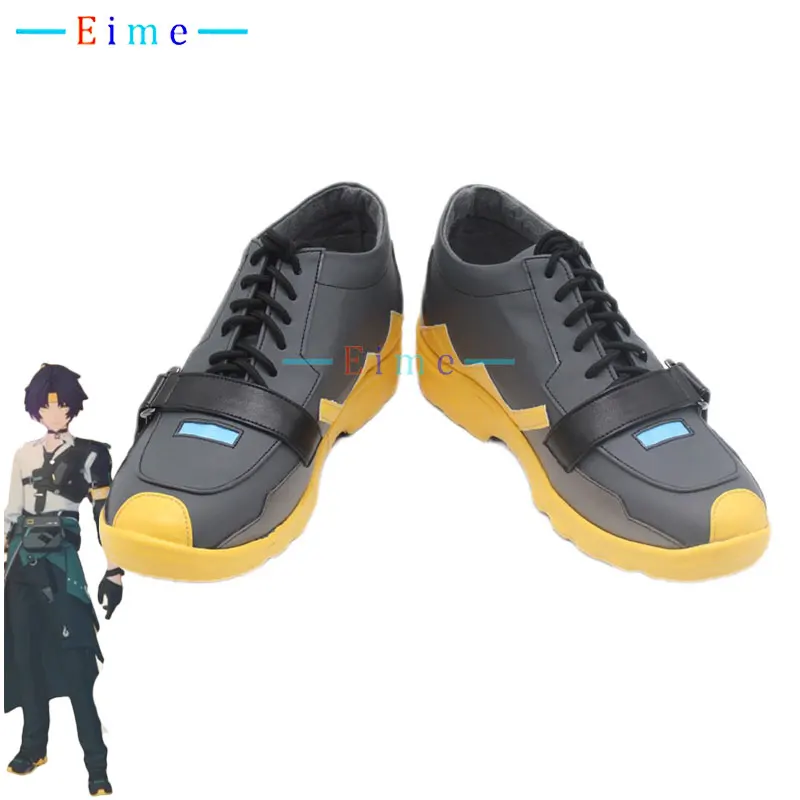 Zenless Zone Zero Asaba Harumasa Cosplay Shoes PU Leather Shoes ...