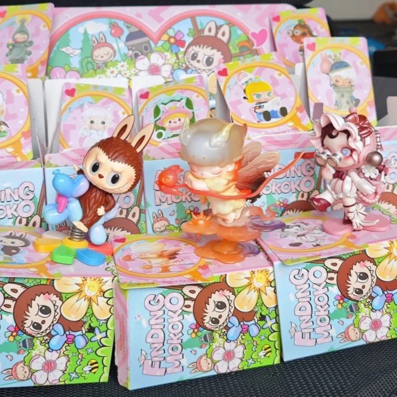 Genuine Blind Box Search Mokoko Series Mystery Box Labubu Crybaby ...