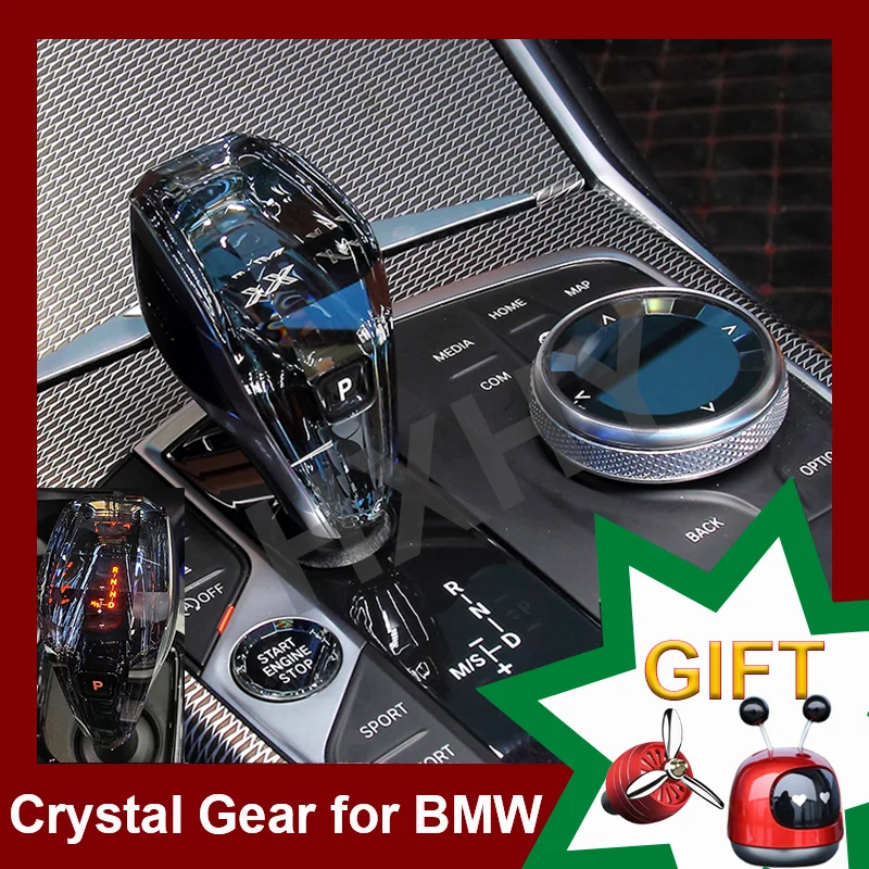 Crystal Gear Shift Knob for BMW 1/2/3/4/5/7 Series F10 F30 F16 F02 G30 ...