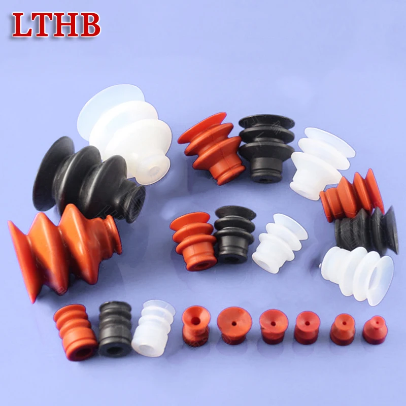 SATR-Pneumatic-Manipulator-Accessories-Three-layer-Silicone-Red-Suction ...