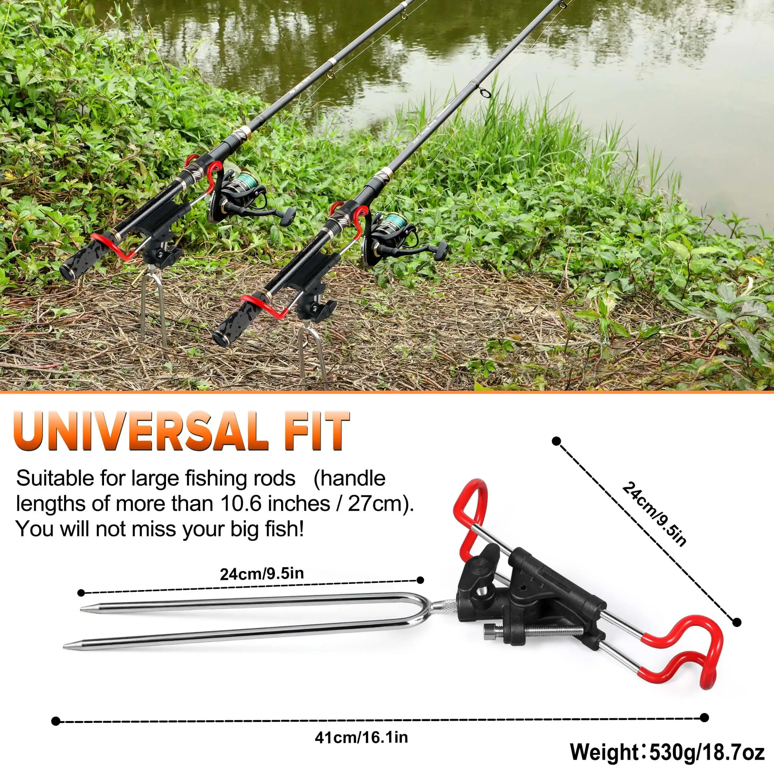Fishing Pole Picture Frame