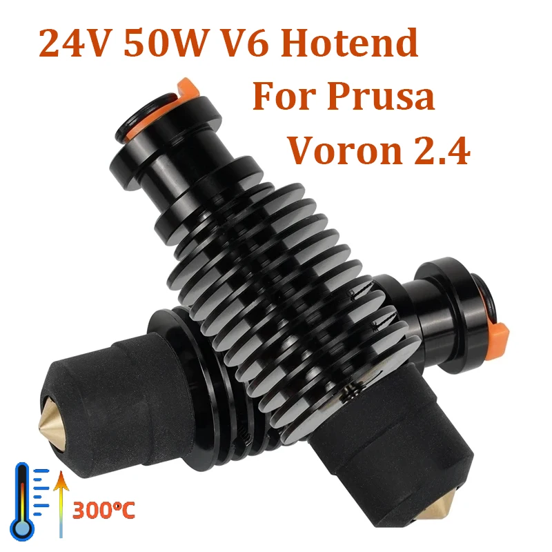 CHC E3D V6 Hotend 24V 50W Ceramic Heating Core Print Head For Voron 2.4 ...