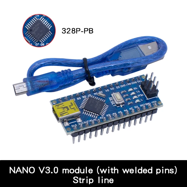 Atmega328p Or 328pb Nano 3 0 Controller Compatibleboard Module Pcb