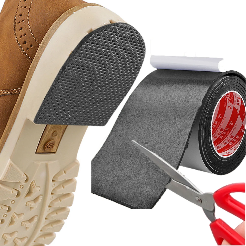 Mute-Cushion-Shoe-Sole-Anti-slip-Sticker-Rubber-Forefoot-Pads-Repair ...