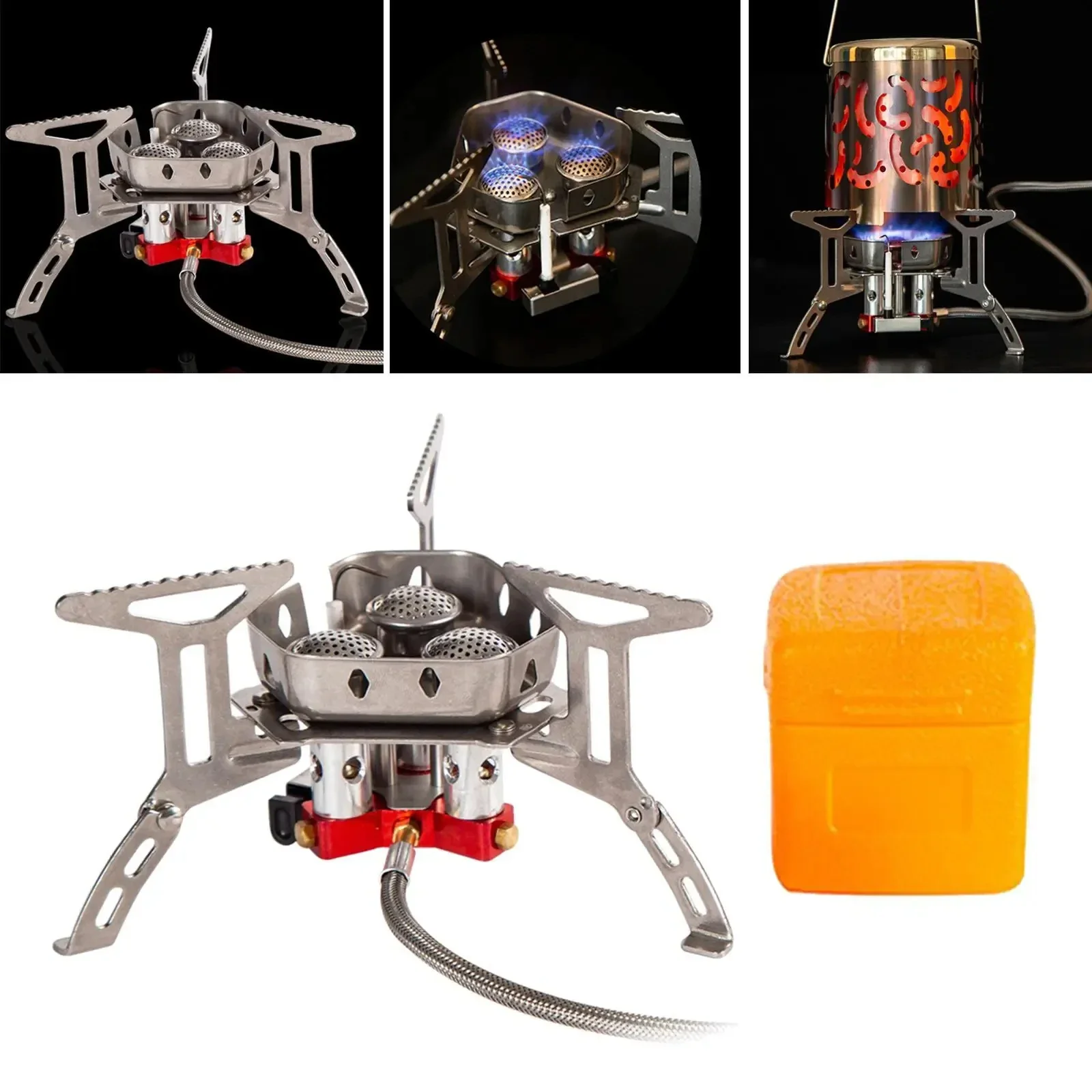 Portable-Mini-Camping-Gas-Stove-Outdoor-Windproof-Split-Stove-Foldable ...