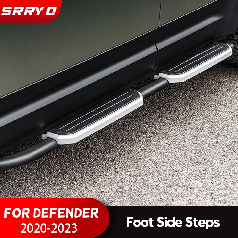 For Land Rover Defender 90 110 2020 2021 2022 Newest Side Steps 2 4 ...