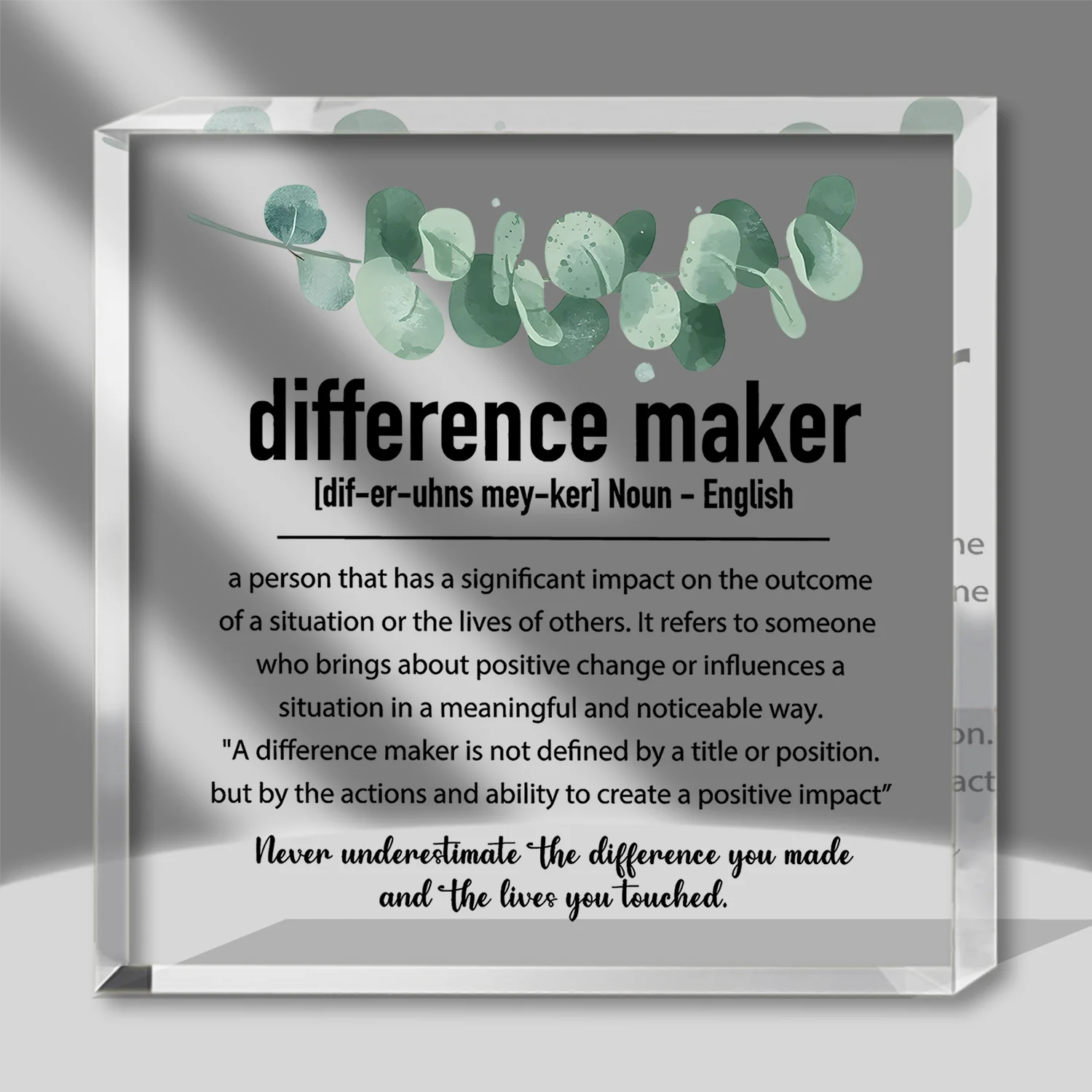 Difference-Maker-Definition-Desk-Decor-Thank-You-Gifts-For-Women-Men ...
