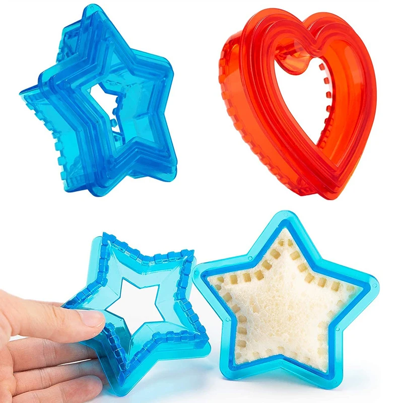 Sandwiches-Cutters-Maker-Food-Cutting-Bread-Plastic-Mold-for-Baking ...