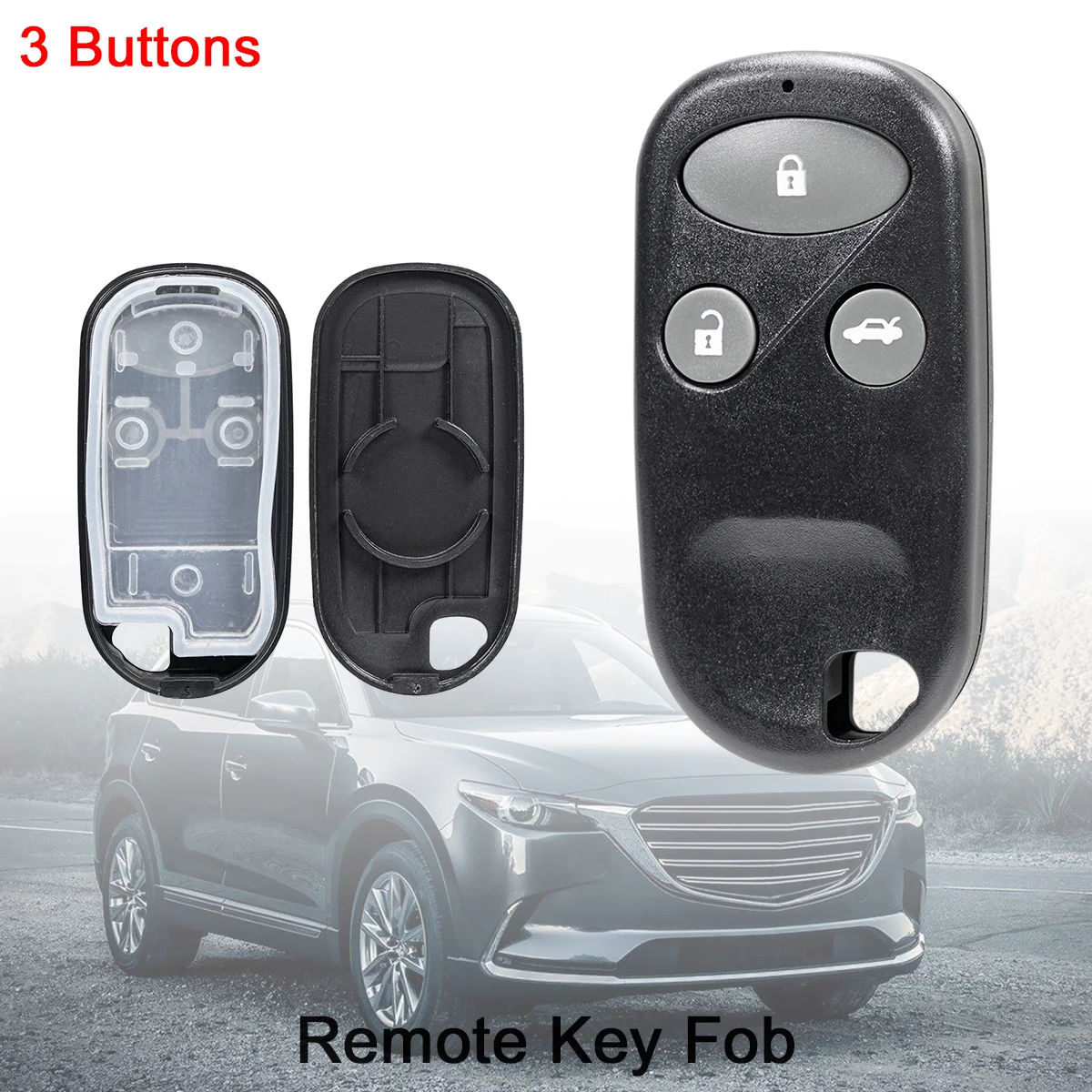 3-Buttons-Case-Keyless-Entry-Remote-Key-Fob-Shell-Fit-for-Honda-Civic ...