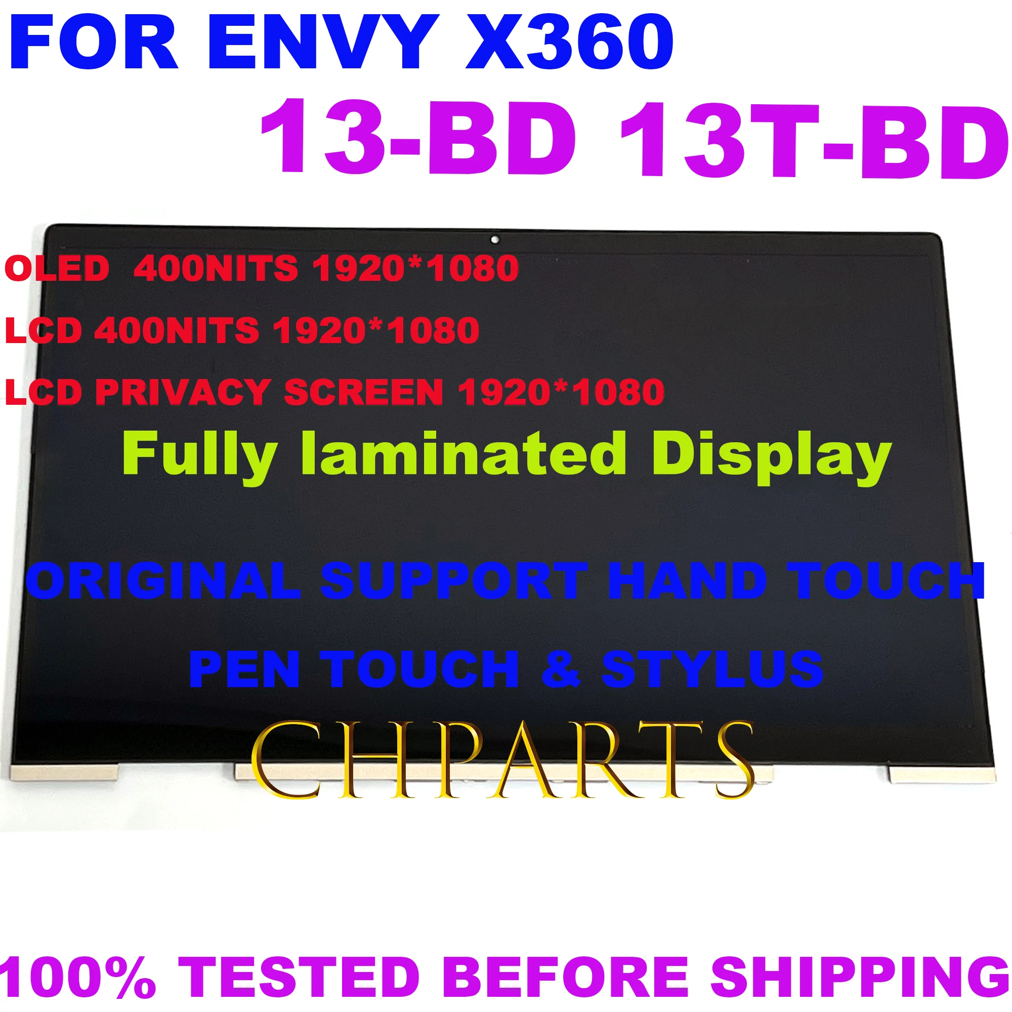 Original-For-HP-ENVY-X360-13-bd-13T-BD-M44568-001-FHD-1080P-OLED-LCD ...