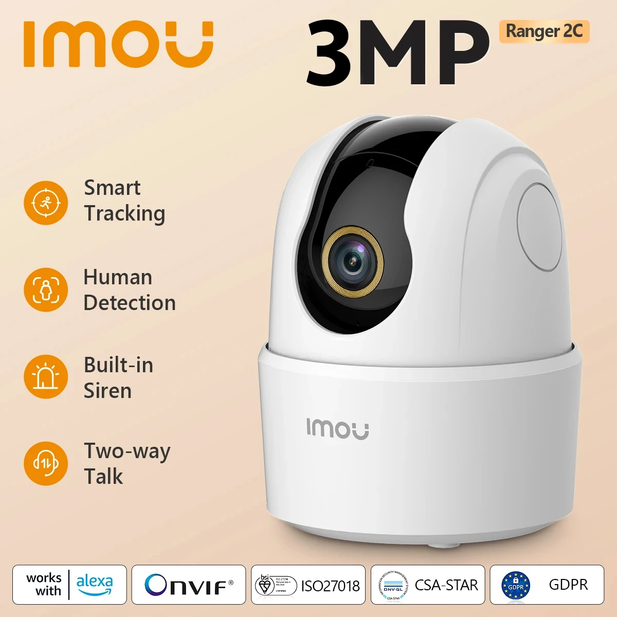 IMOU-Ranger-2C-3MP-WiFi-Camera-Human-Detection-Two-way-Talk-Baby ...
