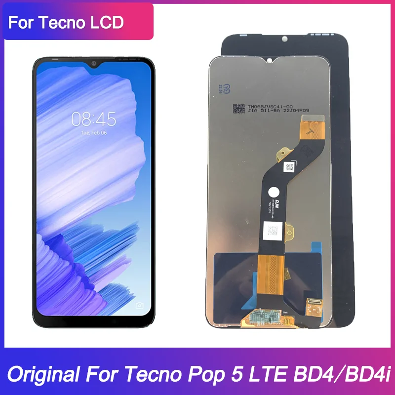 Pantalla LCD Original para Tecno POP 5, montaje de pantalla táctil, digitalizador de repuesto ...