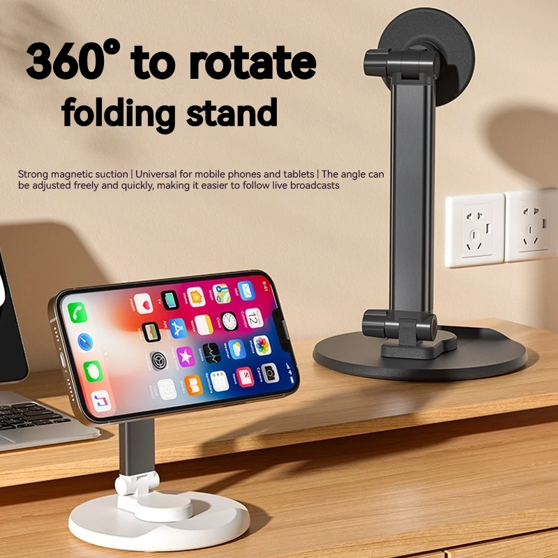 Desk-Holder-Magnetic-Phone-Stand-Tablet-Holder-For-Apple-iPad-Magnet ...
