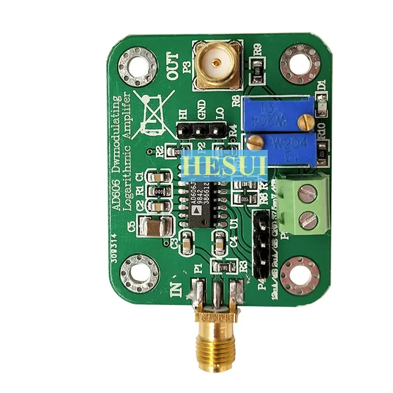 AD606-module-RF-logarithmic-detector-80dB-demodulation-RF-logarithmic-amplifier-low-power ...