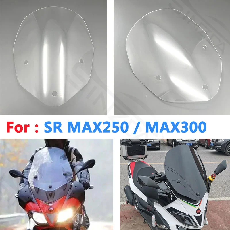 Aprilia용 아크릴 윈드 스크린 윈드 디플렉터, Sr Max250 Sr Max300 SRMAX 250 SRMAX 300| | - AliExpress