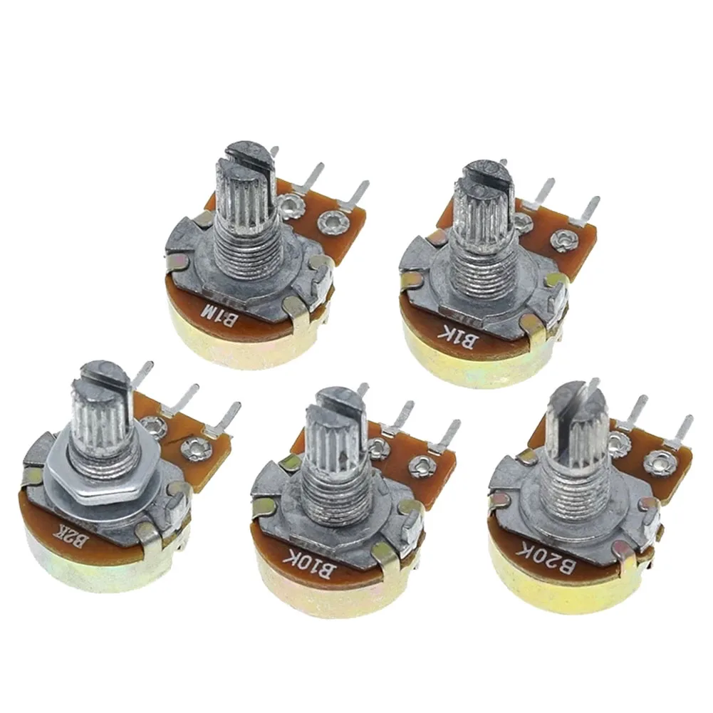 5Set-WH148-Potentiometer-Pots-Kit-1K-2K-5K-10K-20K-50K-Ohm-100K-250K ...
