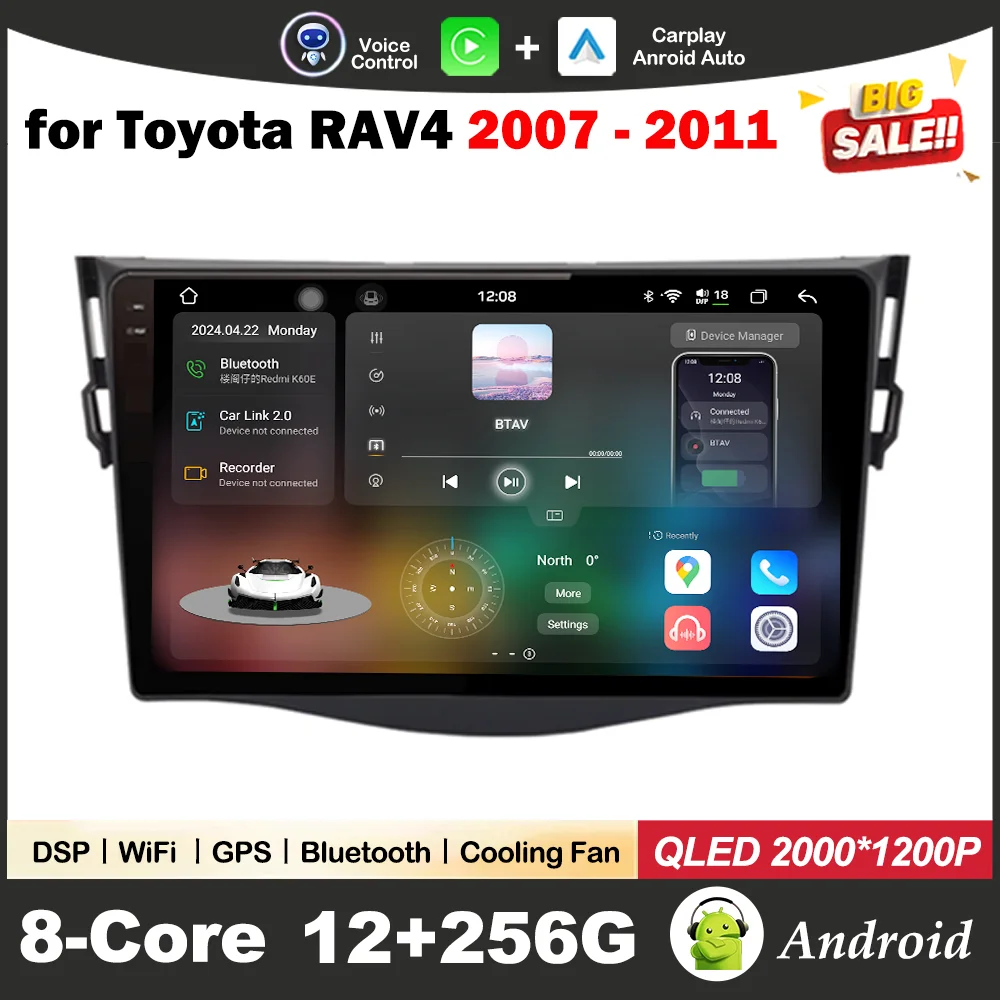 Car-Radio-Video-Mulltmedia-Player-Android-OS-System-for-Toyota-RAV4 ...