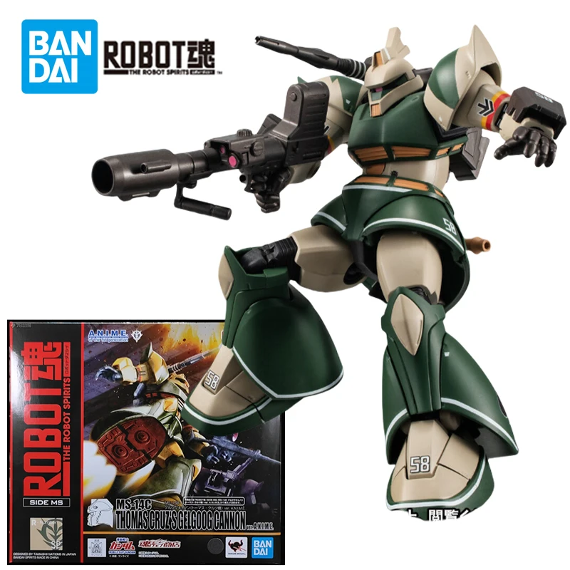 Bandai-The-ROBOT-SPIRITS-Gelgoog-Cannon-Gundam-Action-Figure-Mobile ...