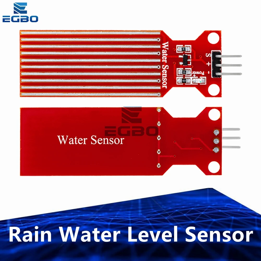 1~20PCS EGBO Rain Water Level Sensor Water Droplet Detection Depth for ...