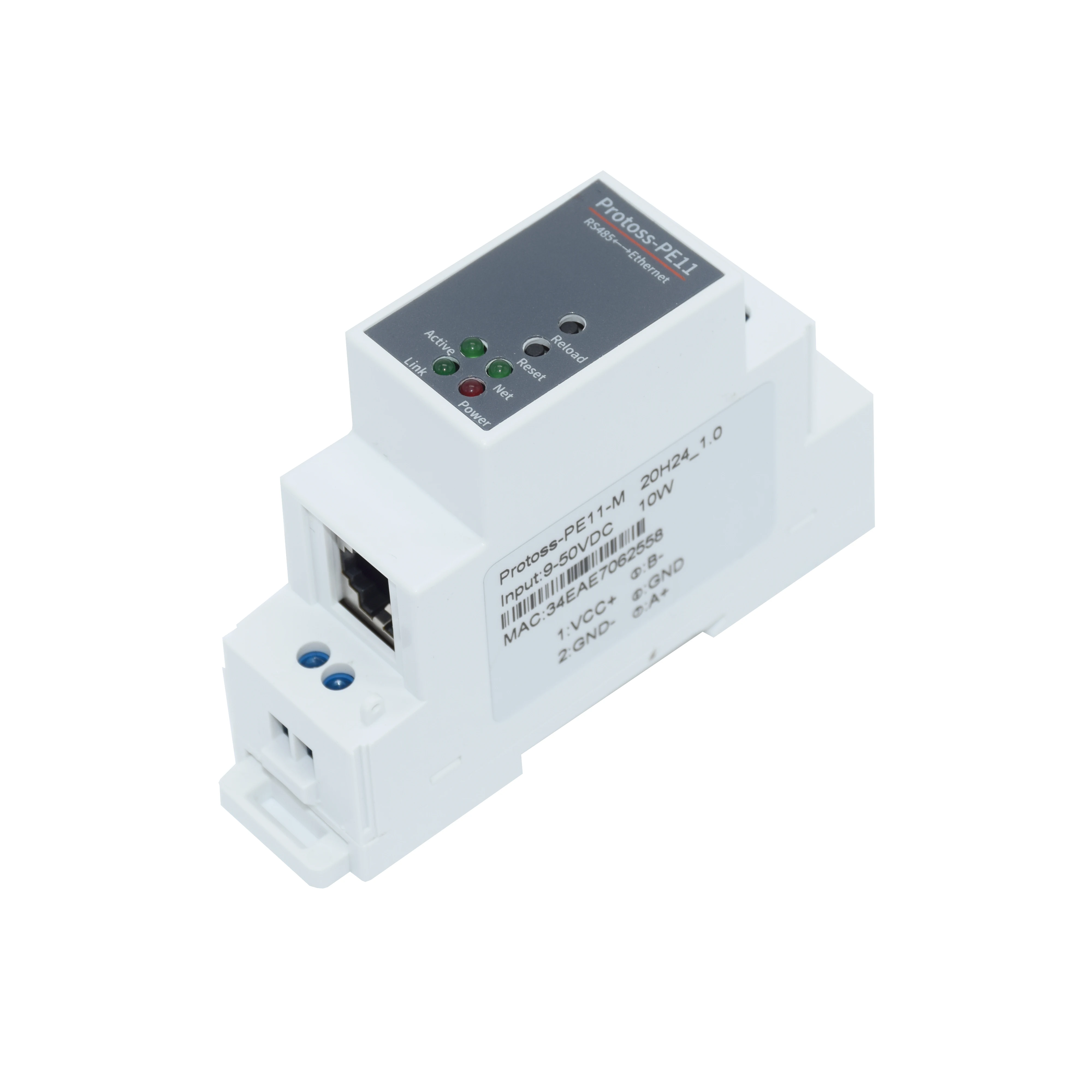 Din-Rail Soros Port Rs485 Az Ethernet Converter Device Server Protoss ...