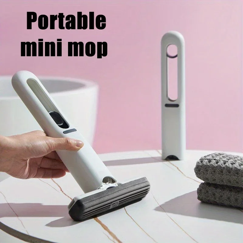 Mini-Squeeze-Mop-Mini-Mop-Desk-Kitchen-Car-Clean-Tools-Mops-with-Self ...