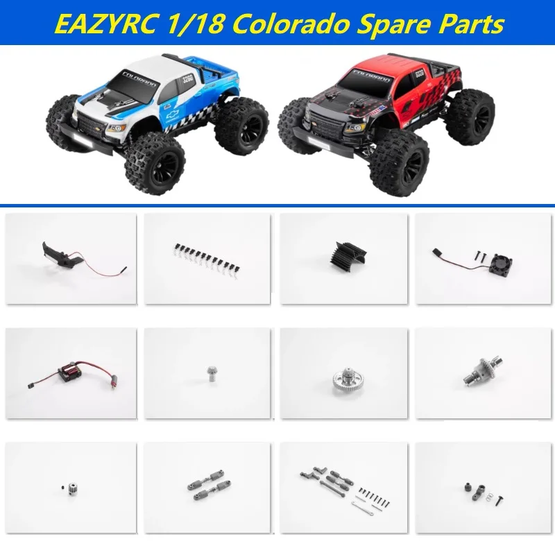 FMS-EAZYRC-1-18-Colorado-RC-Car-Spare-Parts-Front-Bumper-Servo-Steering ...