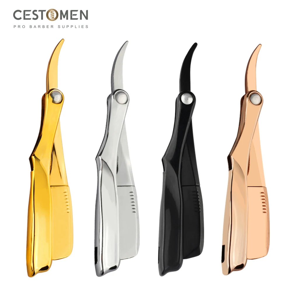 Salon-Manual-Beard-Razor-Folding-Hand-Hair-Shaver-Razor-Hair-Removal ...