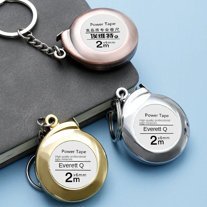 Small-steel-Tape-measure-key-chain-2m-steel-Tape-measure-automatic ...