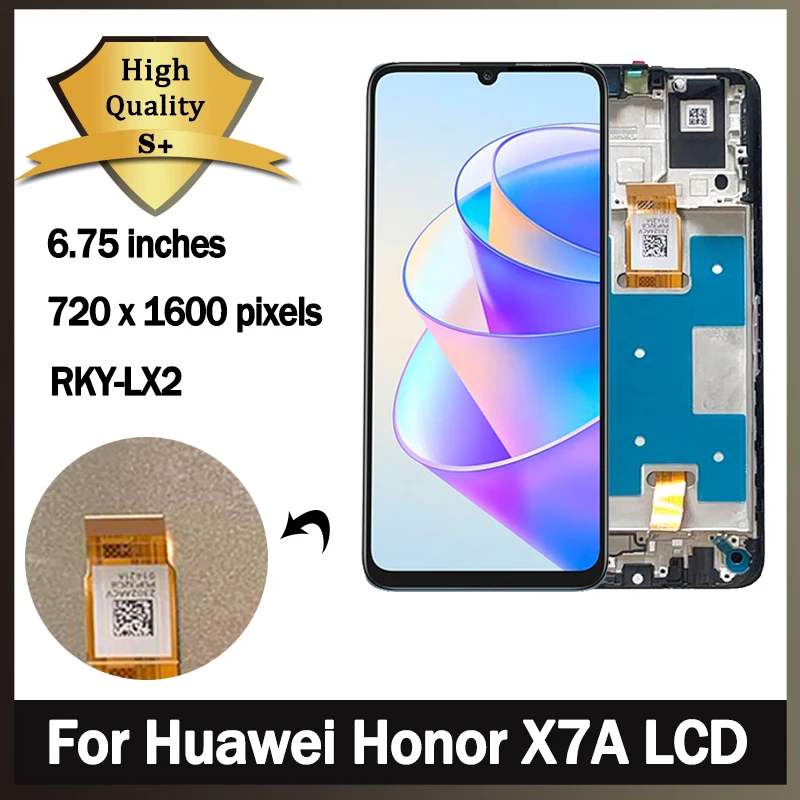Tested-For-Huawei-Honor-X7a-LCD-Display-RKY-LX2-Touch-Screen-Panel ...