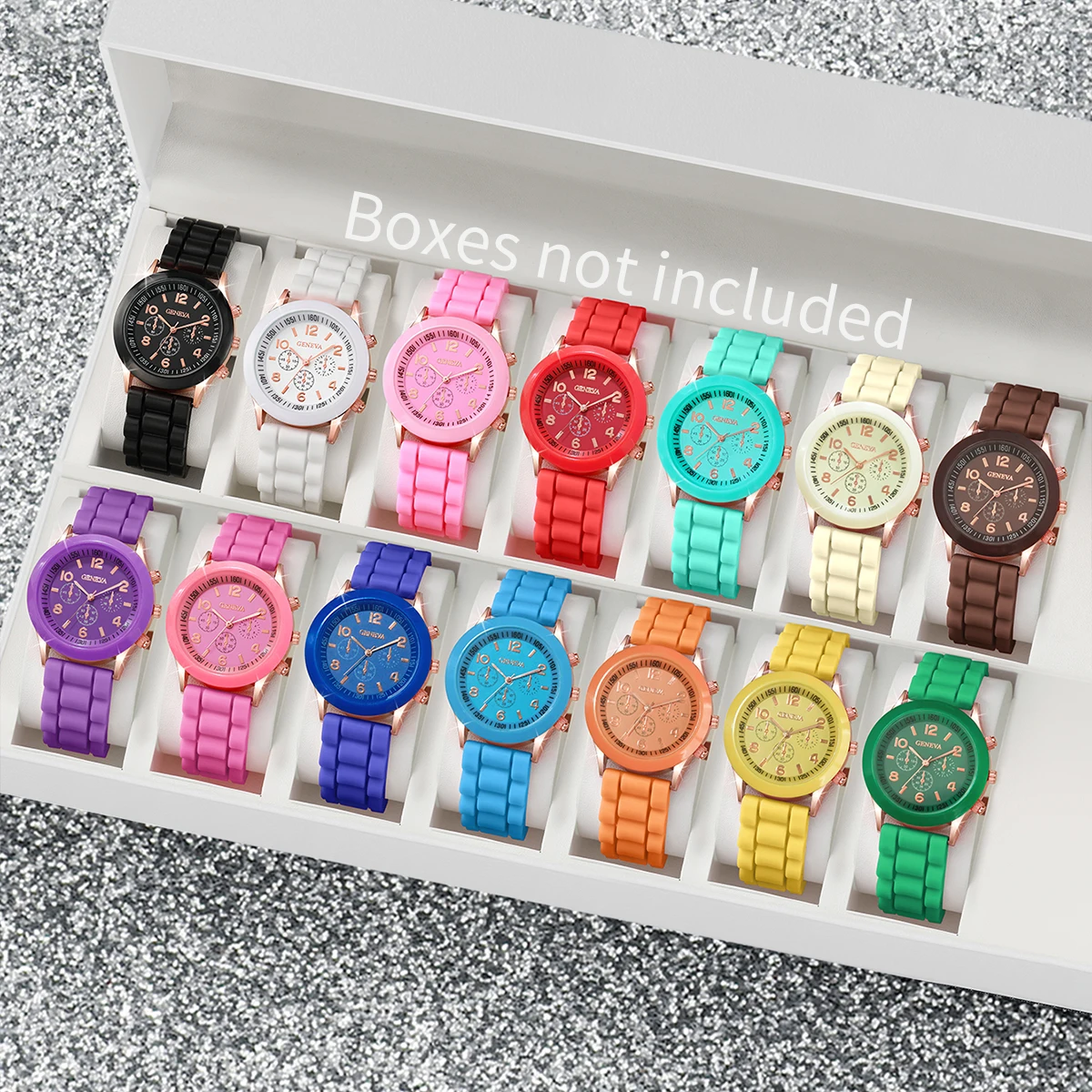 14-unids-set-conjunto-de-reloj-de-moda-de-color-caramelo-para-mujer ...
