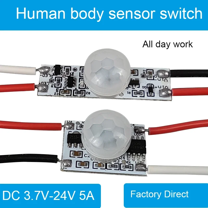Customized-DC-5V-12V-24V-PIR-Motion-Sensor-Switch-Ceiling-Module-5A ...
