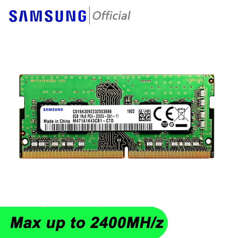 정품 삼성 RAM DDR4, 4GB, 8GB, 16GB, 32GB, 2400MHz, 260 핀 램, Sodimm 노트북 메모리, DDR4, 4G, 8G, 16G, 32G ...