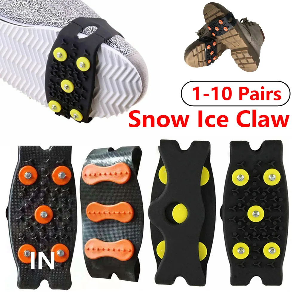 5-Teeth-Ice-Gripper-Spike-for-Shoes-Winter-Outdoor-Anti-Slip-Hiking ...