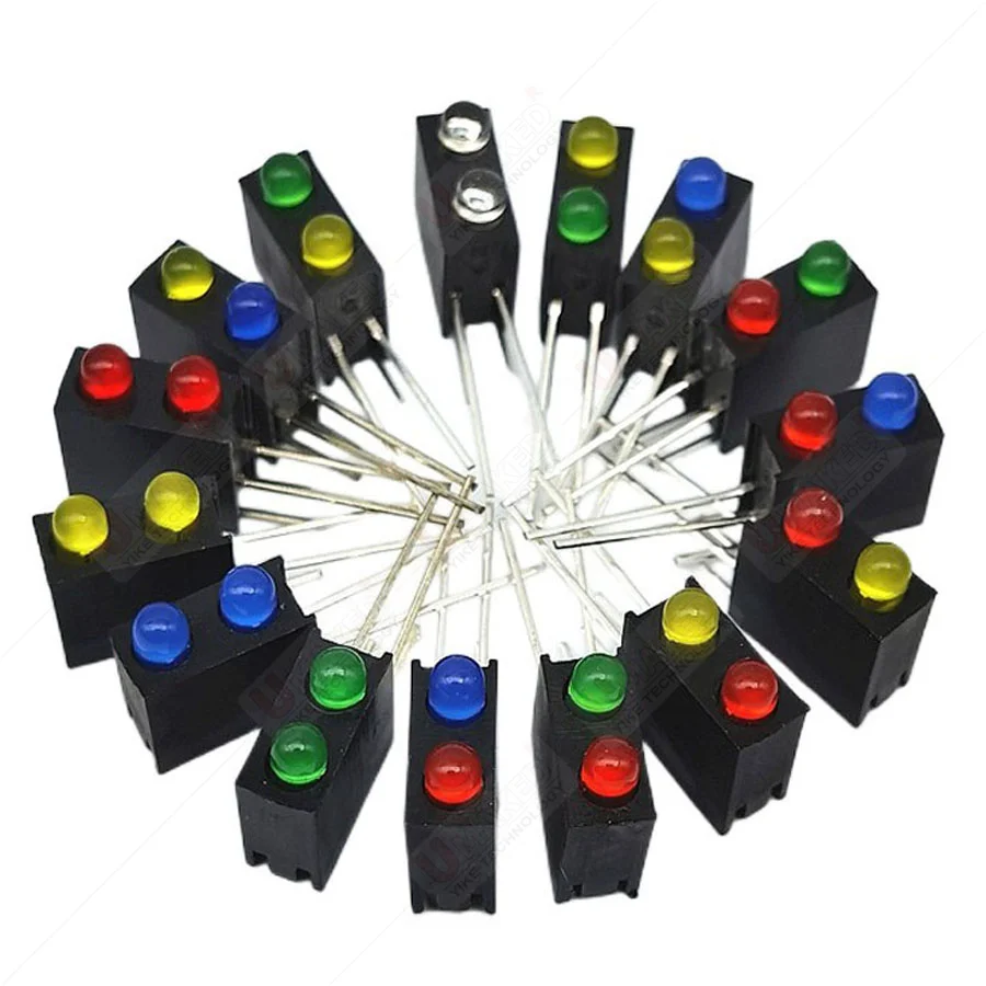 10Pcs-Right-Angle-Pins-for-1-2-3-4leds-F3-diodes-Pan-Head-LED-Diode ...