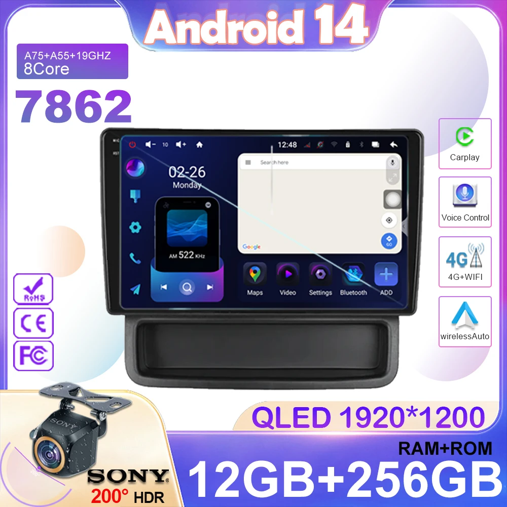 Android-14-Car-Radio-For-Renault-Trafic-2-For-Opel-Vivaro-A-For-Nissan ...
