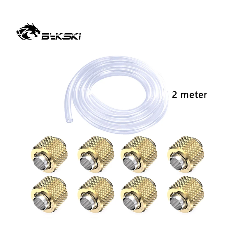 Bykski Fitting Kit Contain Soft Pipe / Hose Tube Hand Compression ...