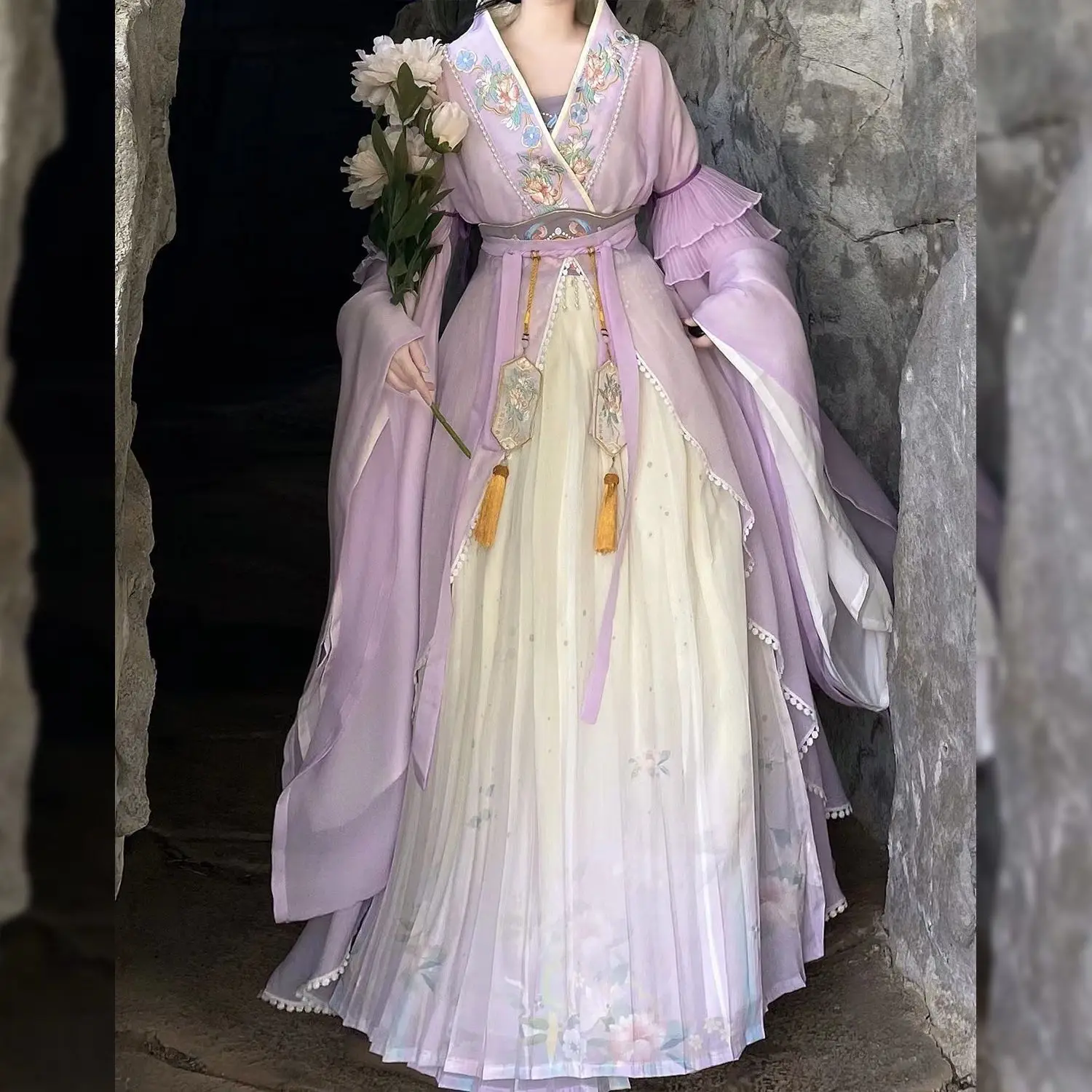 Vestido-Hanfu-tradicional-chino-antiguo-para-mujer-traje-de-Cosplay-de ...
