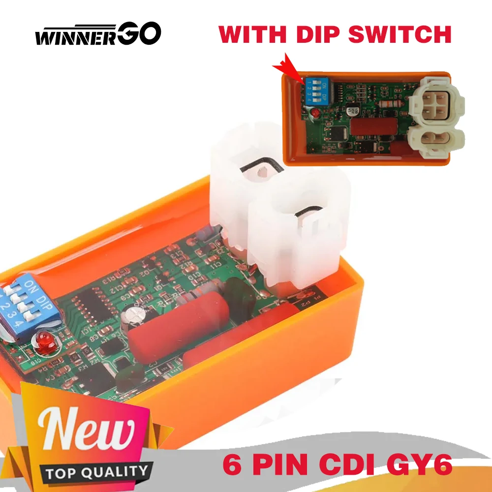 6-Pin-CDI-Ignition-AC-Igniter-System-Unit-Racing-For-GY6-GY200-STRADA ...