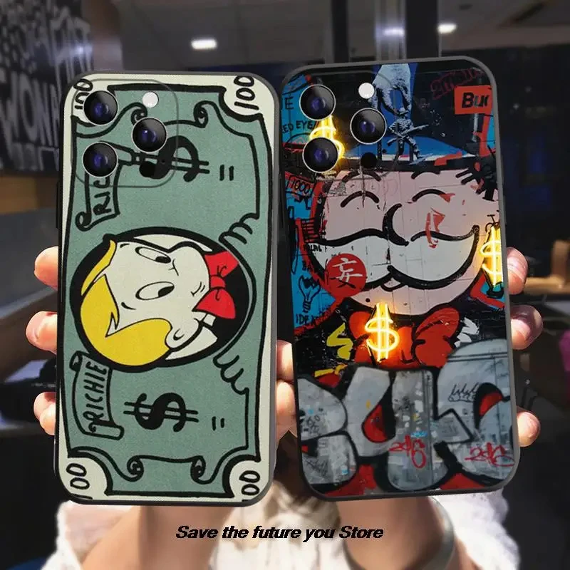 Fashion-Dollar-Monopoly-Phone-case-iPhone-11-12-13-14-15-Pro-XS-Max-X ...