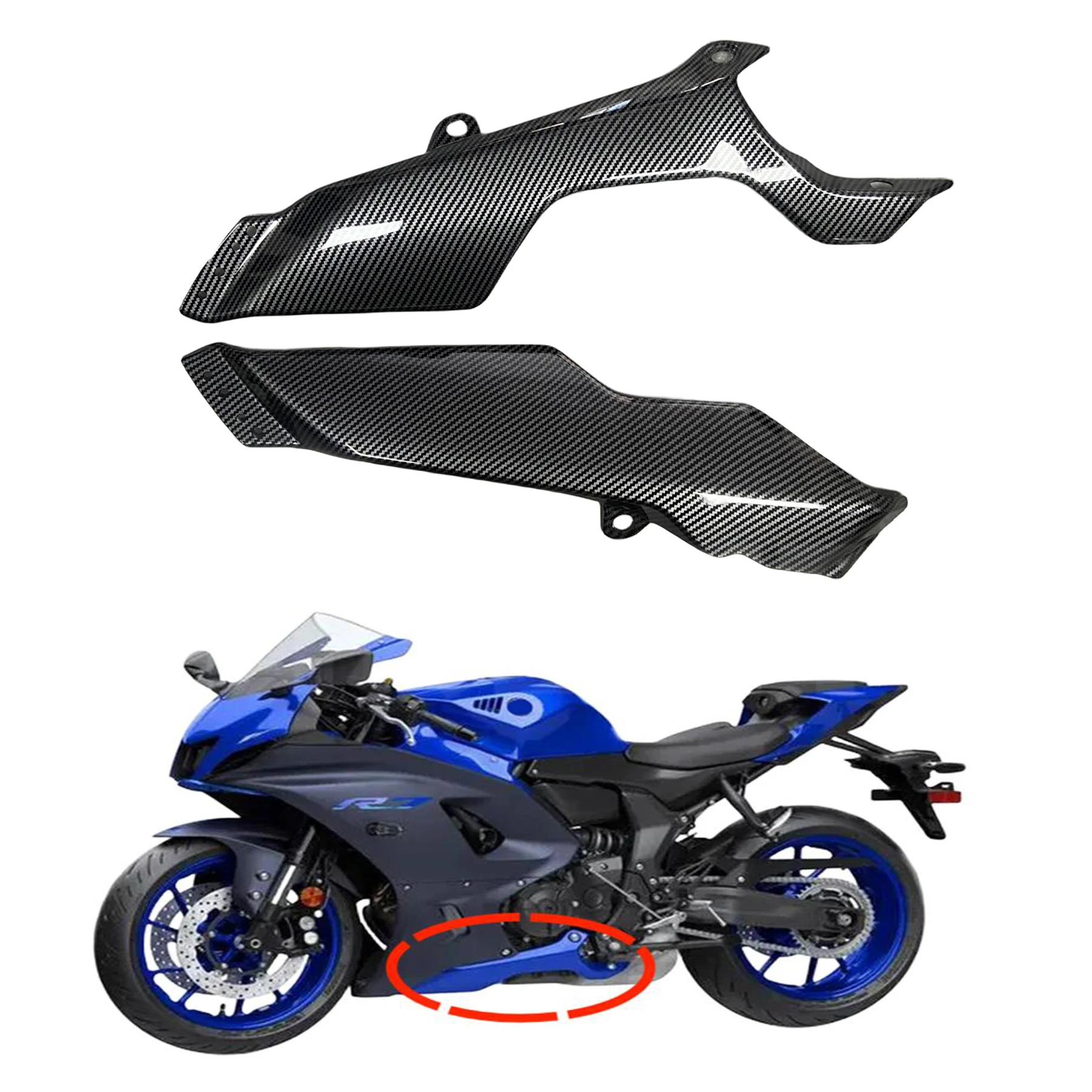 For-YAMAHA-YZF-R7-YZFR7-2021-2022-Carbon-Fiber-Motorcycle-Accessories ...