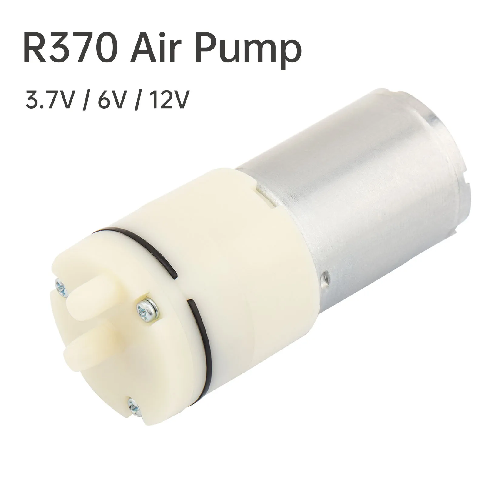 R370 Mini Vacuum Pump Motor 3.7V / 6V /12V Mini Air Pump Air Diaphragm ...