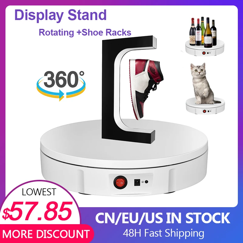 360-Degree-Rotary-Table-For-Photography-100kg-Automatic-Remote-Control ...