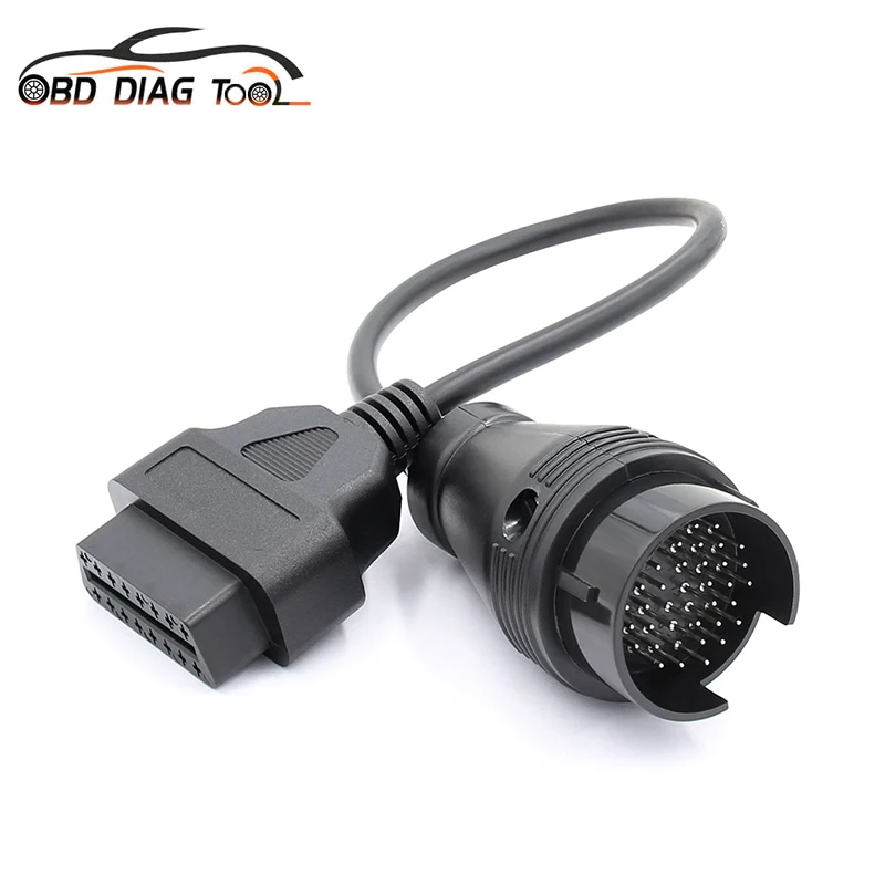 A Quality For Benz 38 Pin to 16 Pin Female to Male OBDII Connector For ...