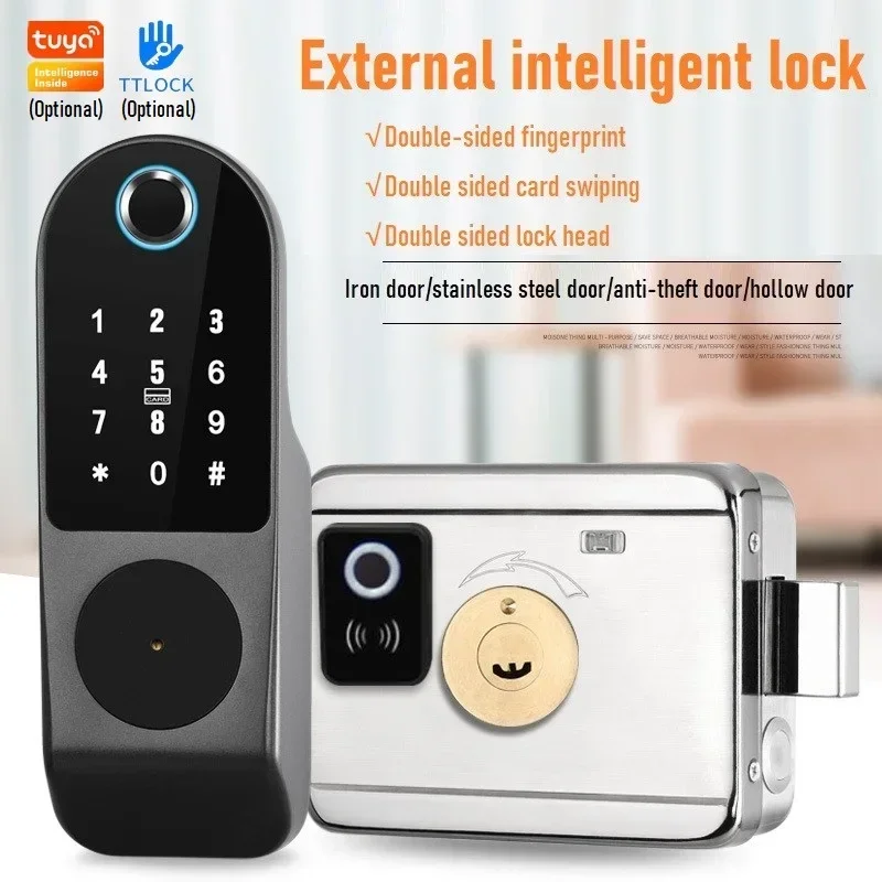 TUYA-WIFI-Outdoor-Waterproof-Smart-Lock-Fingerprint-Biometric-Digital ...