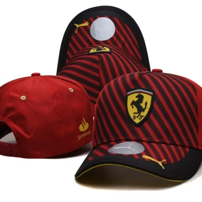 For Ferrari SJ 2025 High Quality Sports Casual Hat Men's and Women's ...