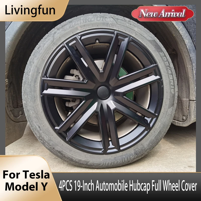 4PCS-for-Tesla-Model-Y-19-Inch-Hub-Cap-Performance-Wheel-Caps ...
