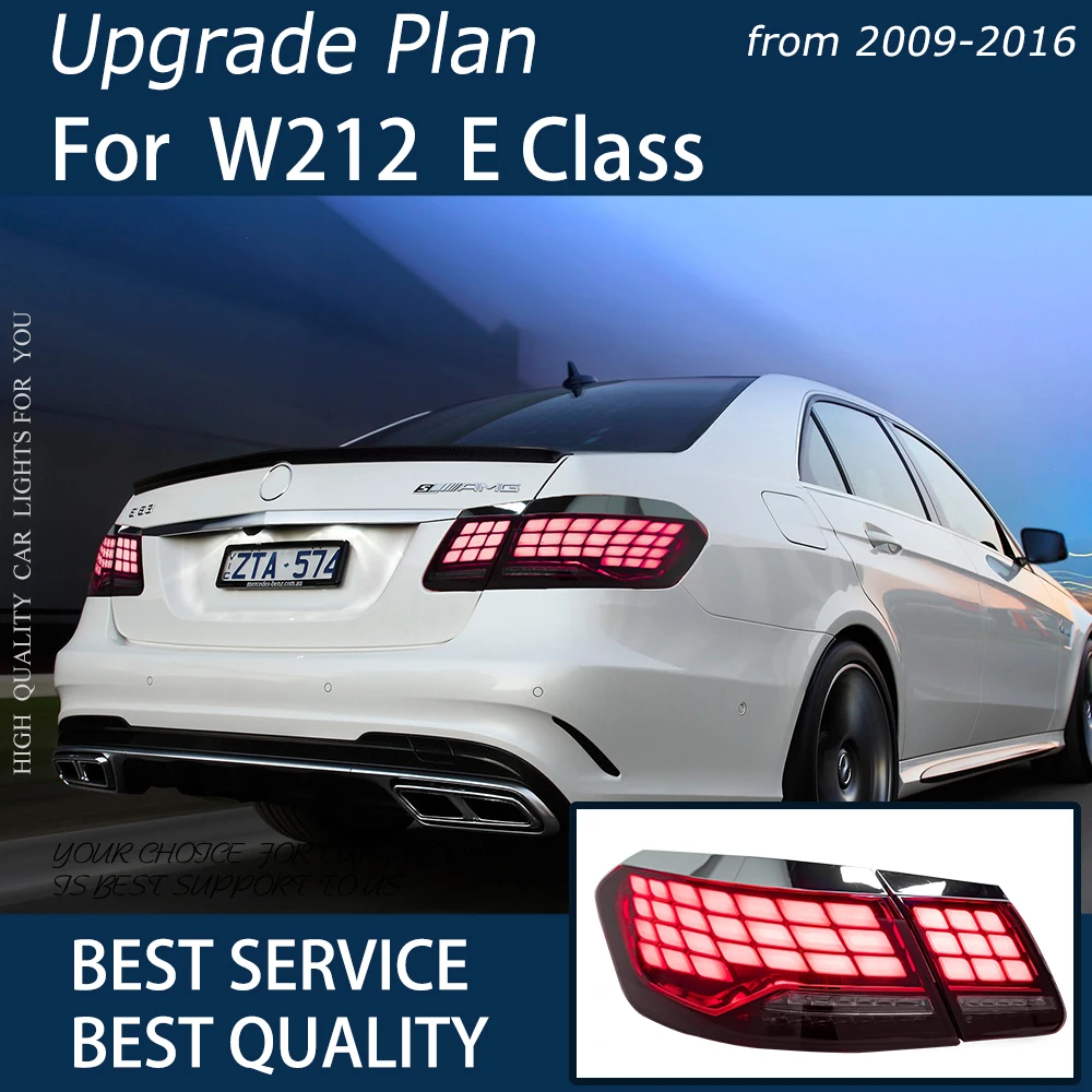 Car Lights for Benz W212 2010-2015 LED Auto Taillight Assembly Upgrade ...